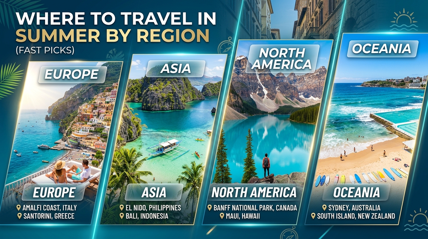 Where to Travel in Summer | Kaba Travel & Tourism